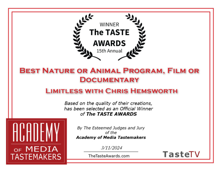 Award Certificates - 15th Annual TASTE AWARDS - The TASTE AWARDS