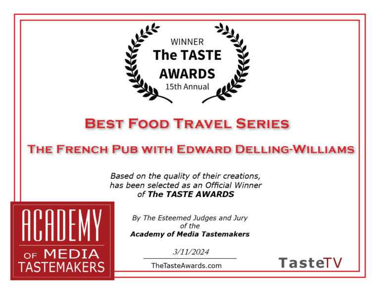 Award Certificates - 15th Annual TASTE AWARDS - The TASTE AWARDS